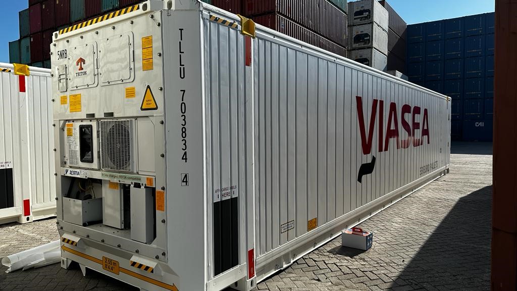 New delivery of reefers to Viasea Shipping